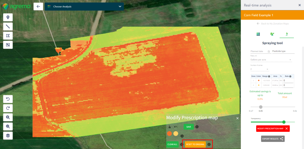 Real-time analysis User Guide - Agremo