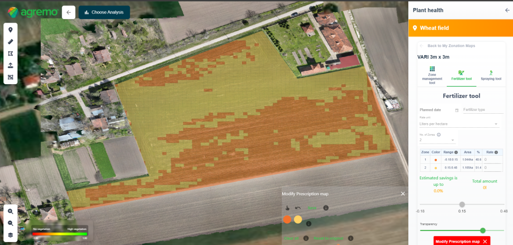 How to Create a VRA Map in Agremo for DJI Spraying Drone - Agremo