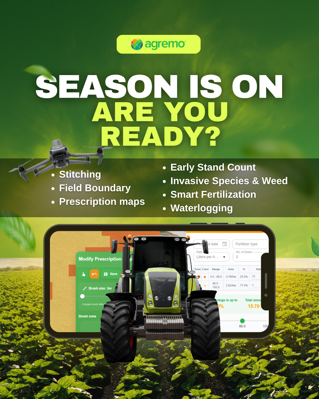 Field Analytics Software & Precision Agriculture | Agremo