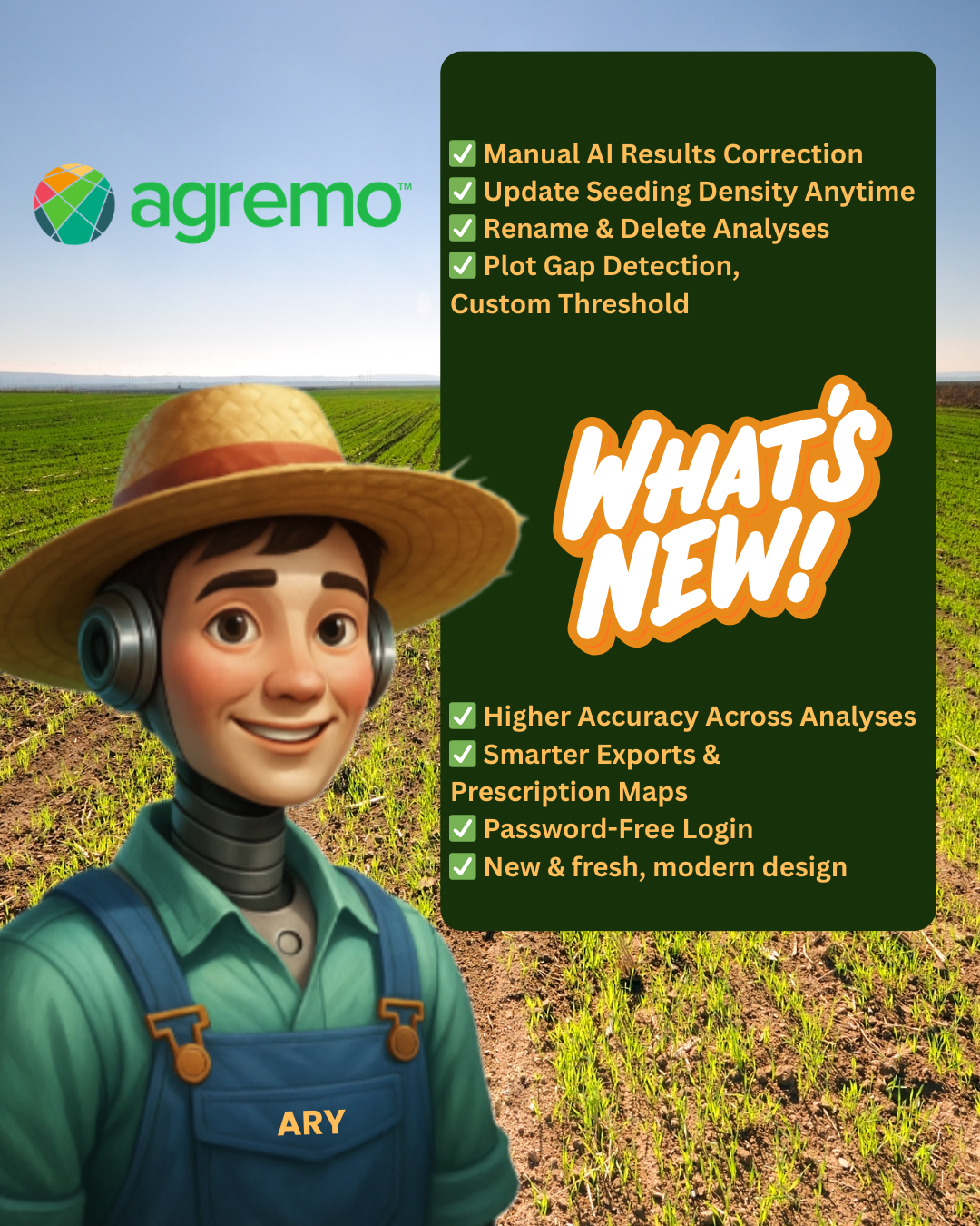 Field Analytics Software & Precision Agriculture | Agremo